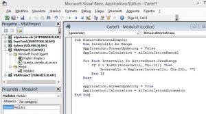 Come inserire ed eseguire codice VBA - Tutorial per principianti
