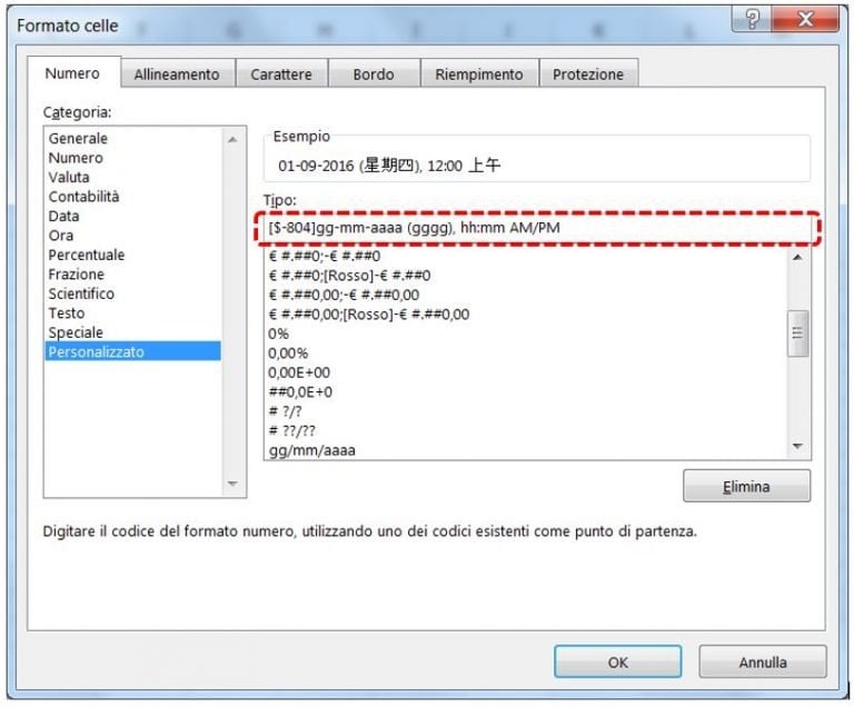 Come cambiare il formato delle date in Excel e creare formati ...