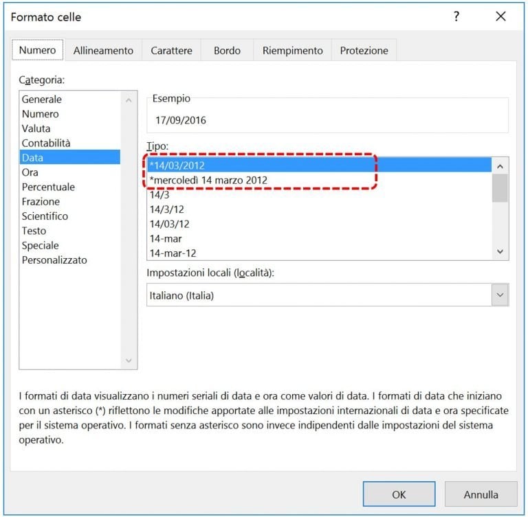 Come cambiare il formato delle date in Excel e creare formati ...