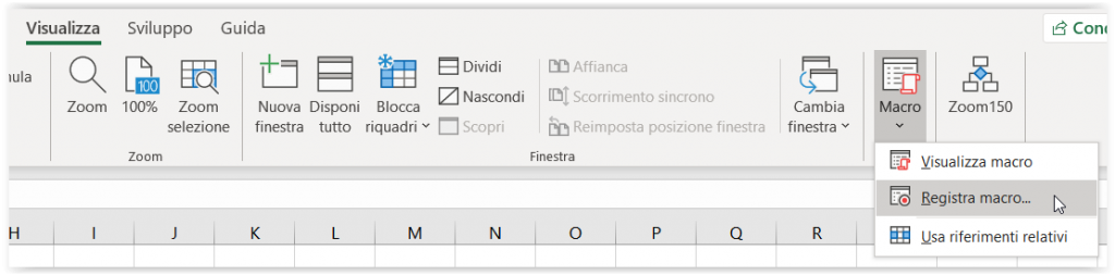 Registrare una macro in Excel - Excel Academy