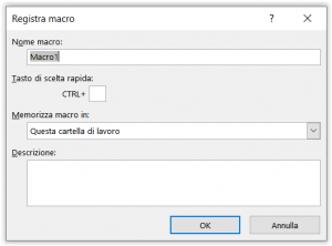 Registrare una macro in Excel - Excel Academy